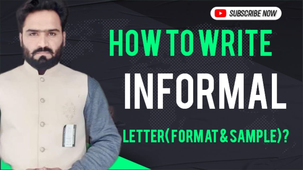 How to Write Informal Letter? | Format| English, 9th, 10th,11th|#nbf # ...