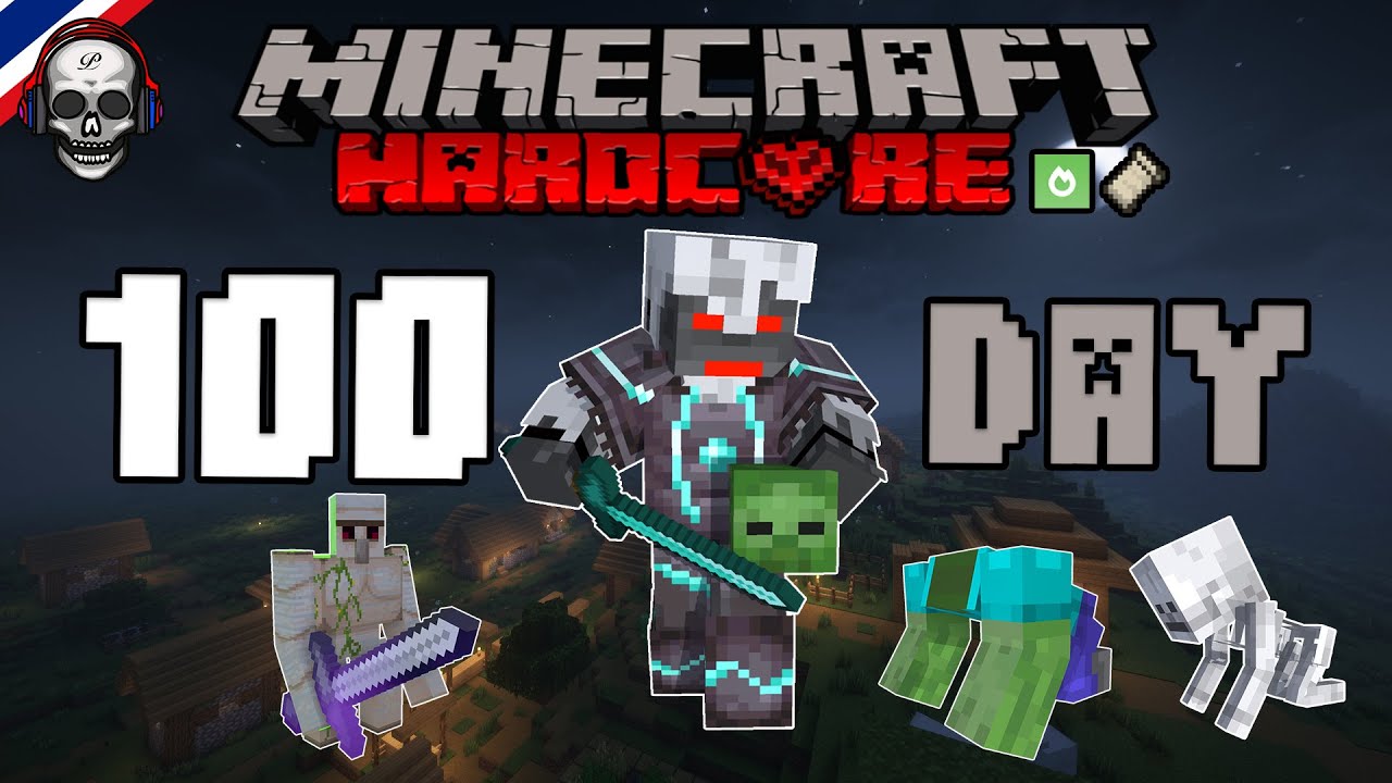 เอาชีวิตรอด 100 วัน จะเป็นยังไง | Minecraft Hardcore 1.21.1 - YouTube