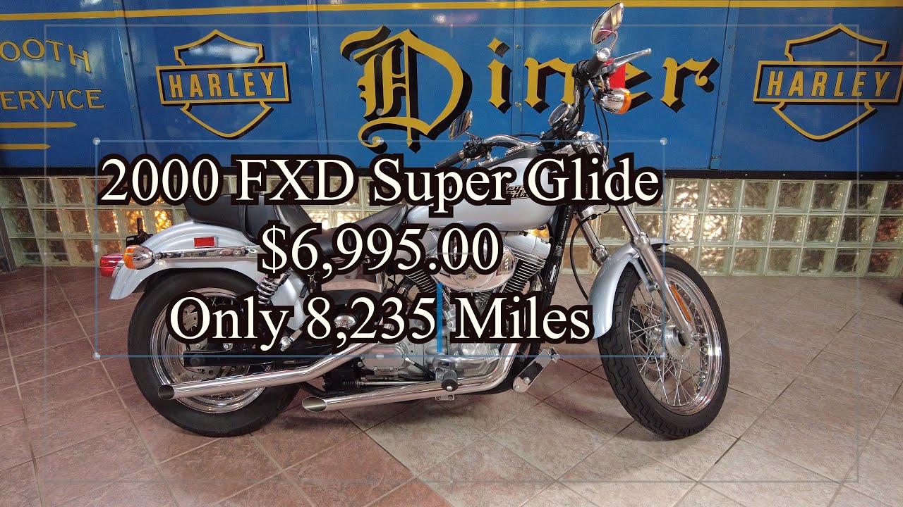 2000 FXD Super Glide Only 8,235 Miles $6995 South East Harley Davidson ...