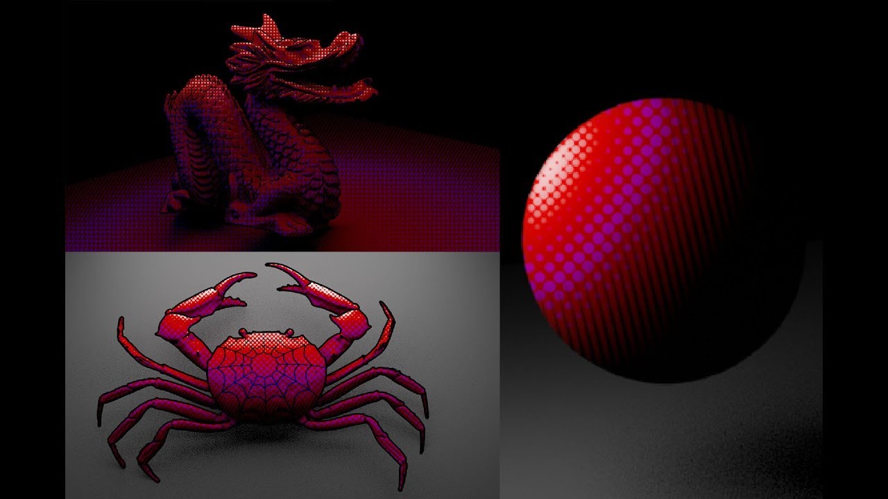 Spiderman Halftone Toon Shader for Maya and Arnold - YouTube