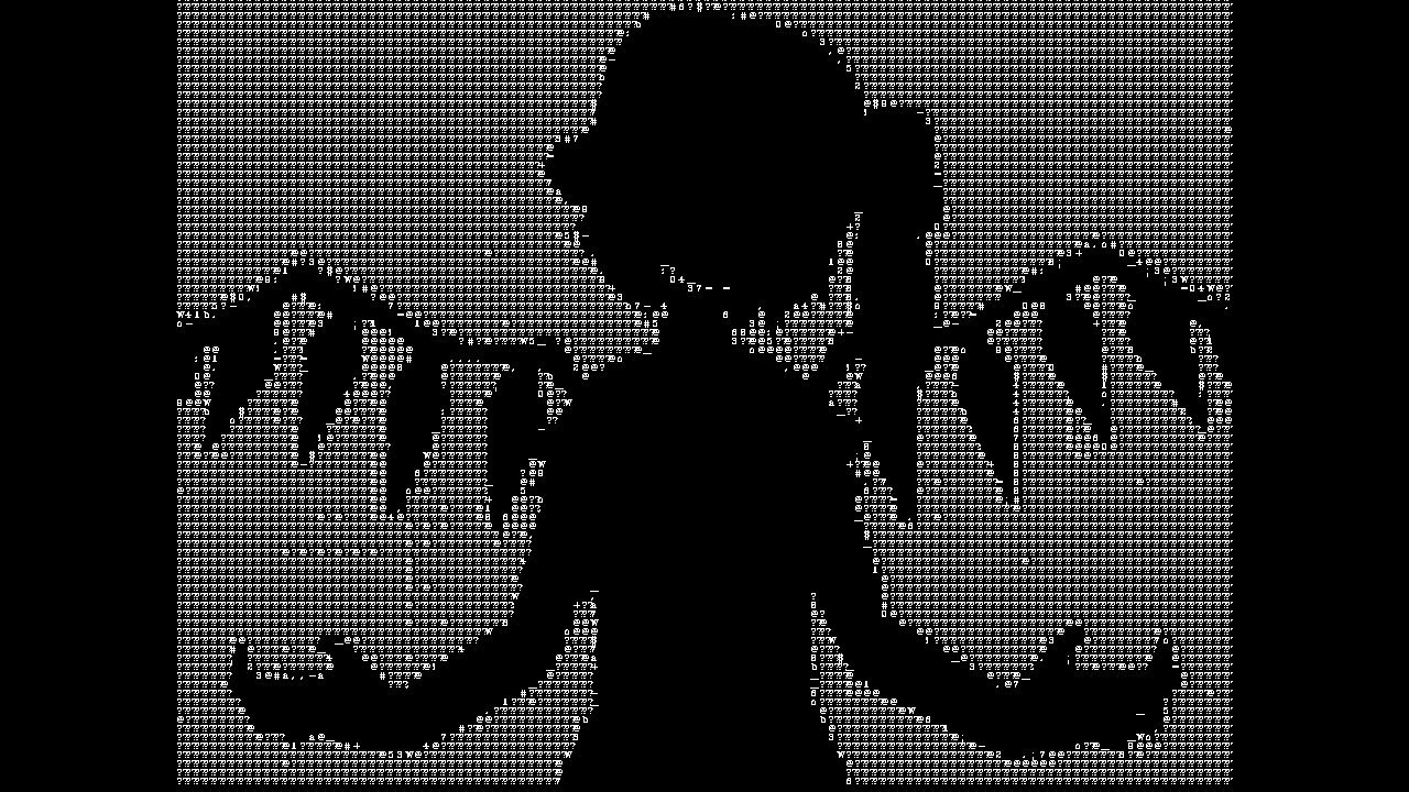 Bad Apple ASCII - YouTube