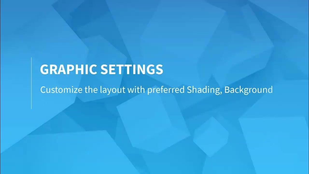 2D and 3D Viewer | Graphic Settings - YouTube