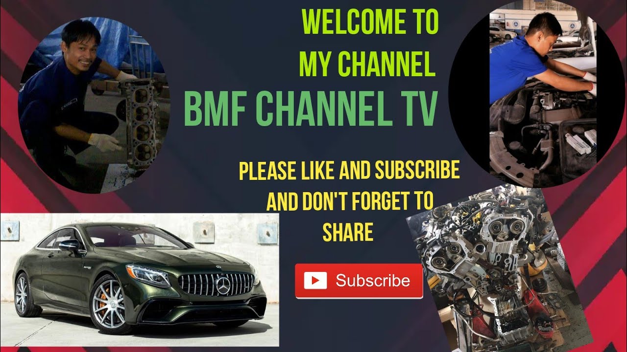 Part 2 remove all parts na may leak, 278 engine Mercedes Benz v8 twin ...