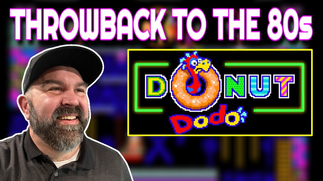 Donut Dodo is a Throwback to the 80s Arcades and I LOVE IT - YouTube
