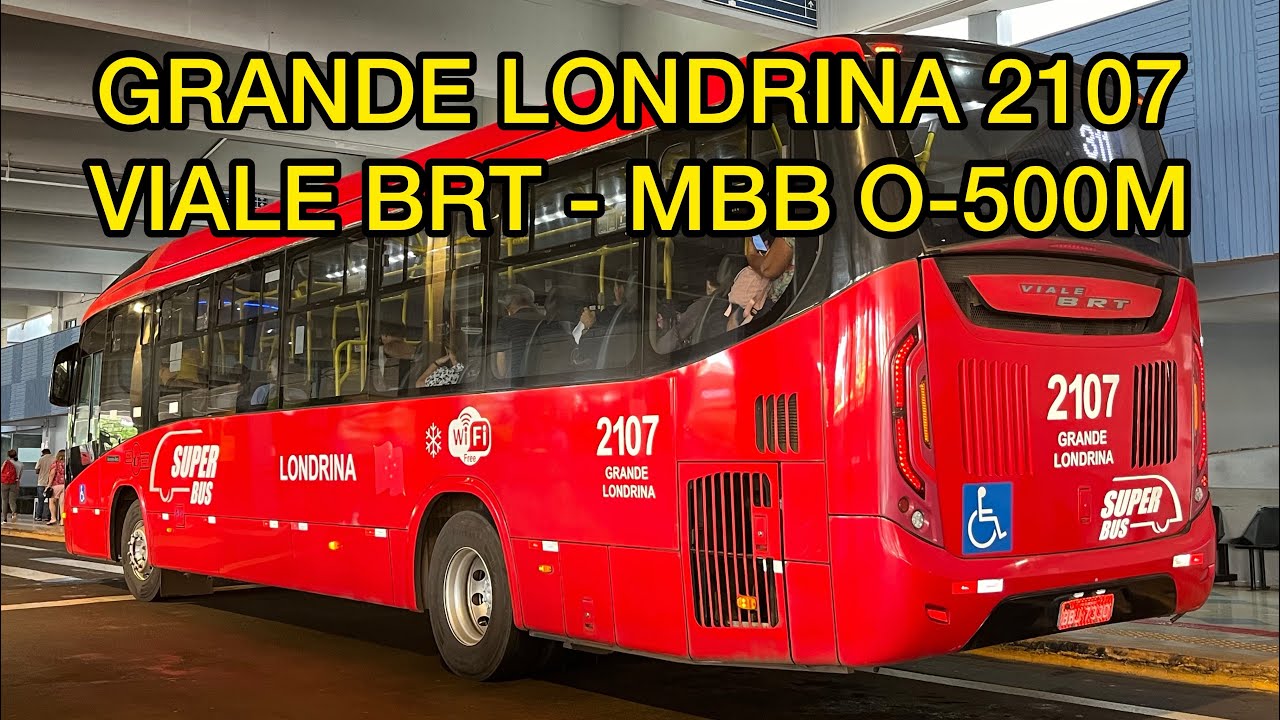 GRANDE LONDRINA 2107 / VIALE BRT - O-500M ZF (Linha 311) - YouTube