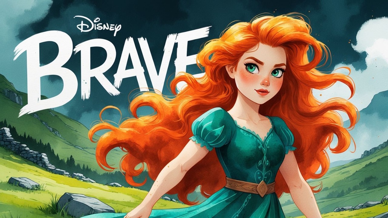 Brave | Merida and the Archery Contest of Fate | Cozy Bedtime Stories ...