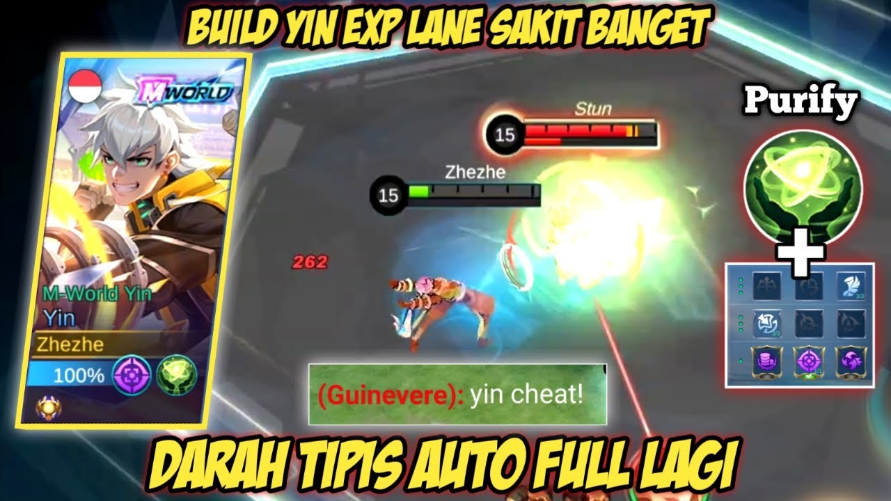 Ini Dia Build Yin Exp Lane - Dan Cara Bermain Yin Offlaner Lawan ...