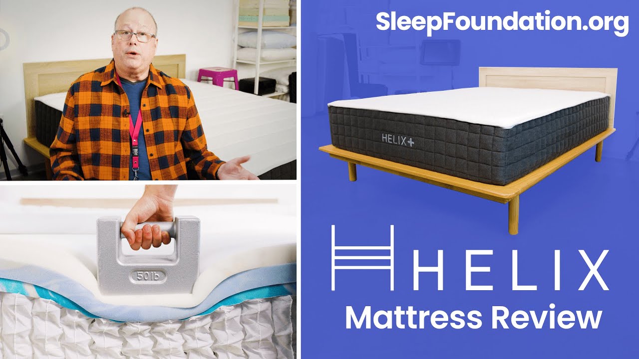 Helix Plus Review - A Great Pick for Heavier Sleepers! - YouTube