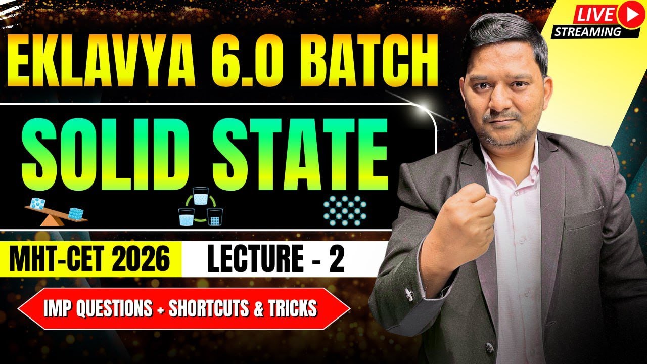 1.SOLID STATE - L - 2 - EKLAVYA 6.0 BATCH | THE MOST POWERFUL BATCH ...