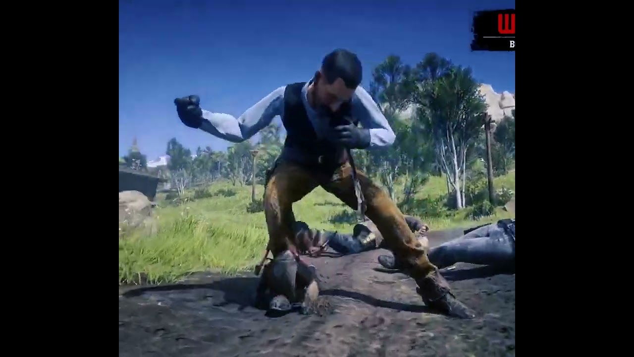fight with zombie animal and monste in RDR 2 - YouTube