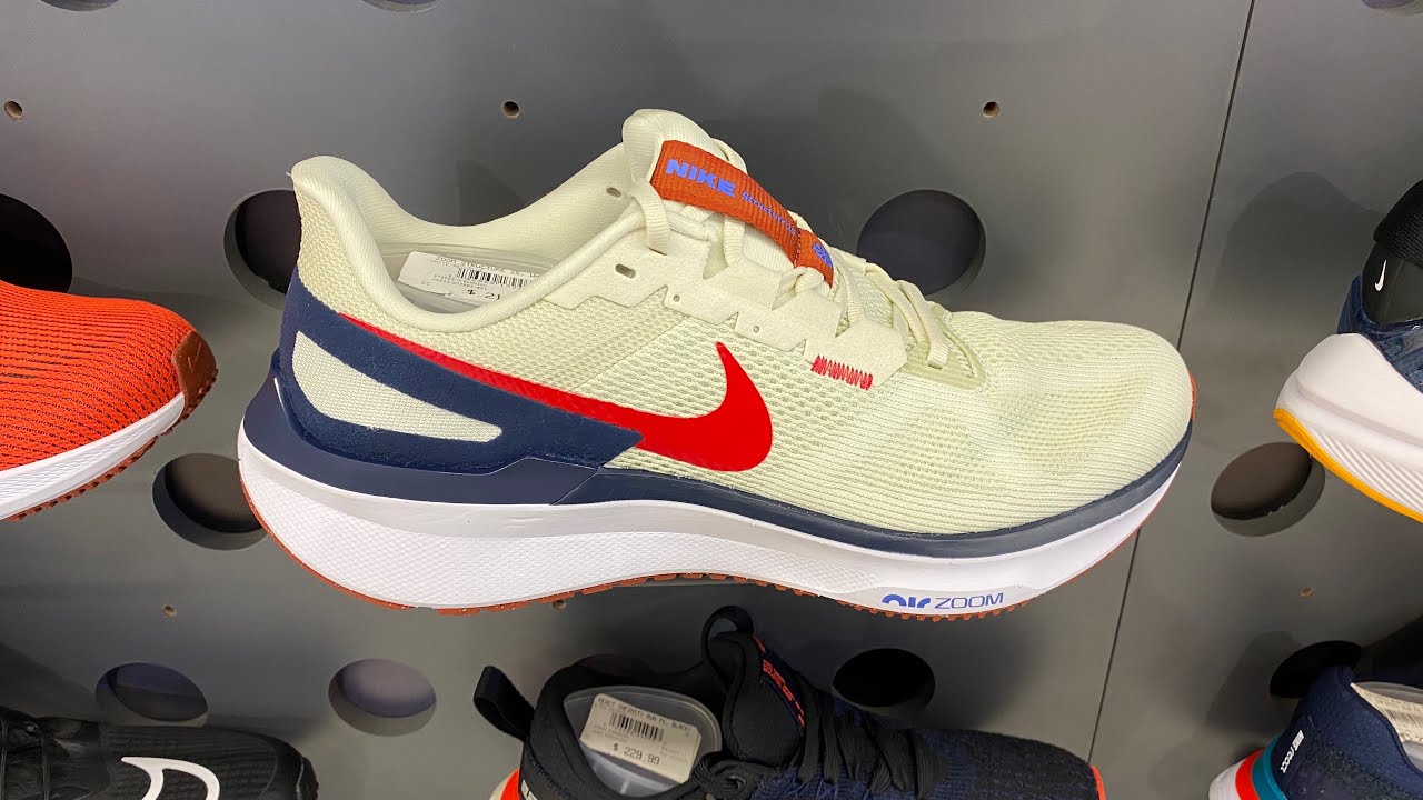 Nike Structure 25 (Sea Glass/Midnight Navy/Rugged Orange/University Red ...