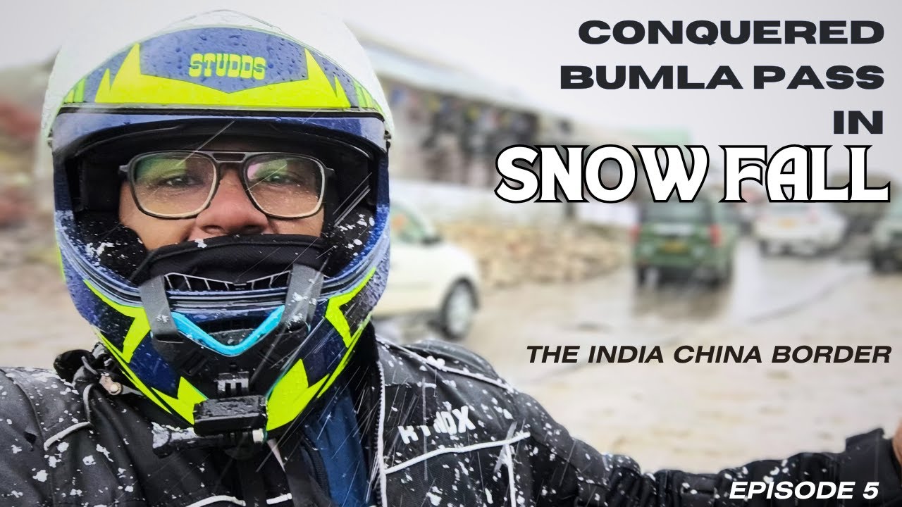 Conquered Bumla Pass in Snowfall Madhuri Lake Arunachal Pradesh 2024 ...