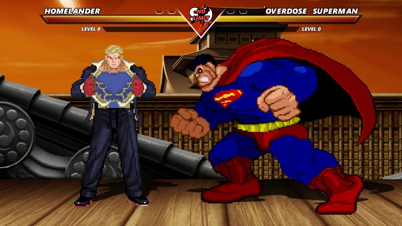HOMELANDER vs OVERDOSE SUPERMAN - Highest Level Insane Fight! - YouTube