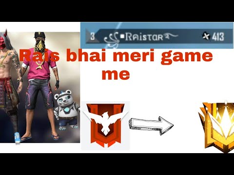 Raistar in my game / maja aa gaya / booyh game play / Bott gamer - YouTube
