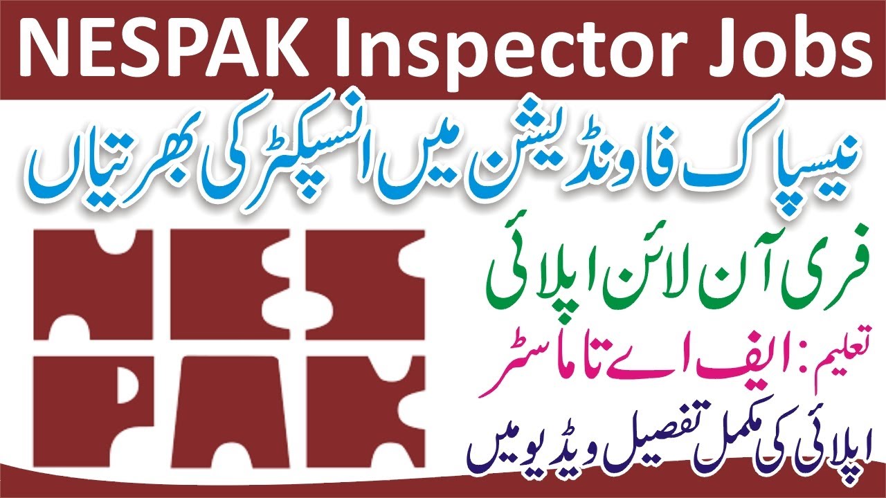 Nespak Foundation Jobs 2023 Apply Online - How Apply Online Nespak Jobs ...