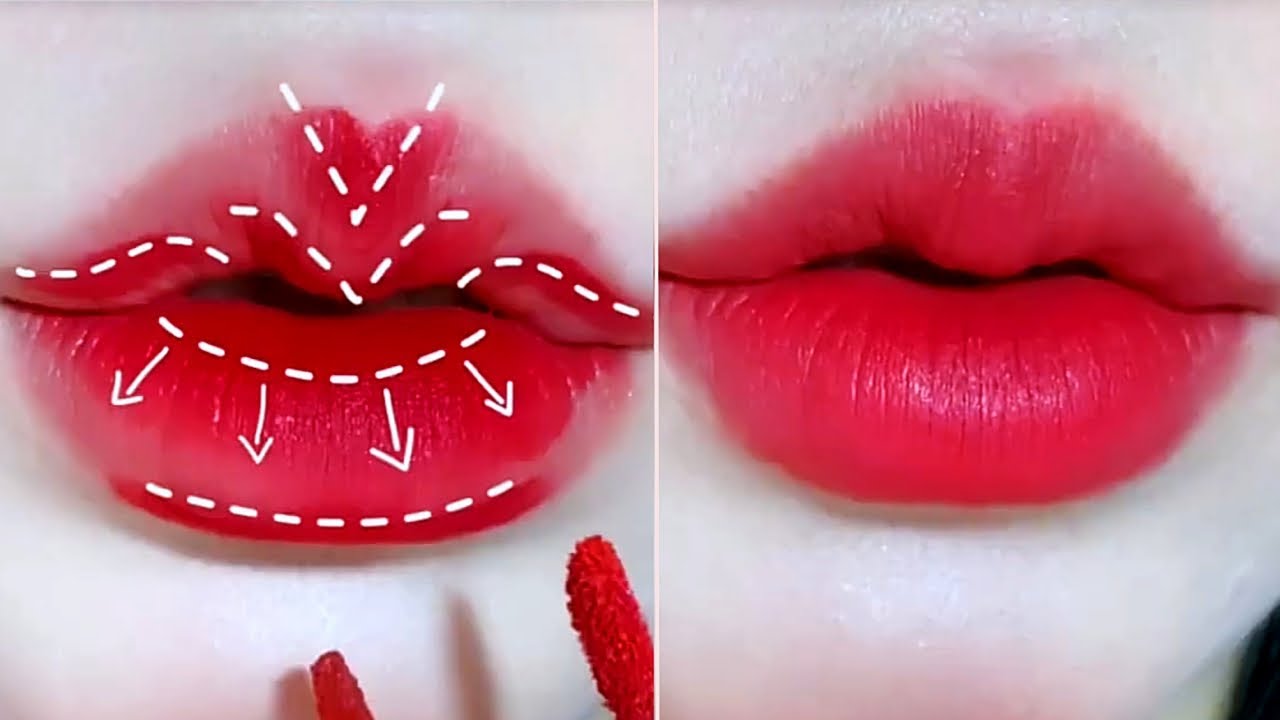 Amazing Korean Lips Tutorials 2023 | New Makeup Tutorials | Douyin Makeup Tutorials - YouTube