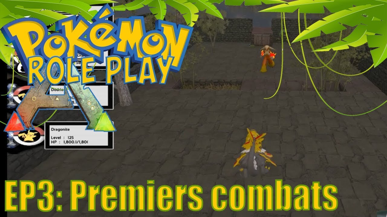 PREMIERS COMBATS - pokemon rp : EP3 - YouTube