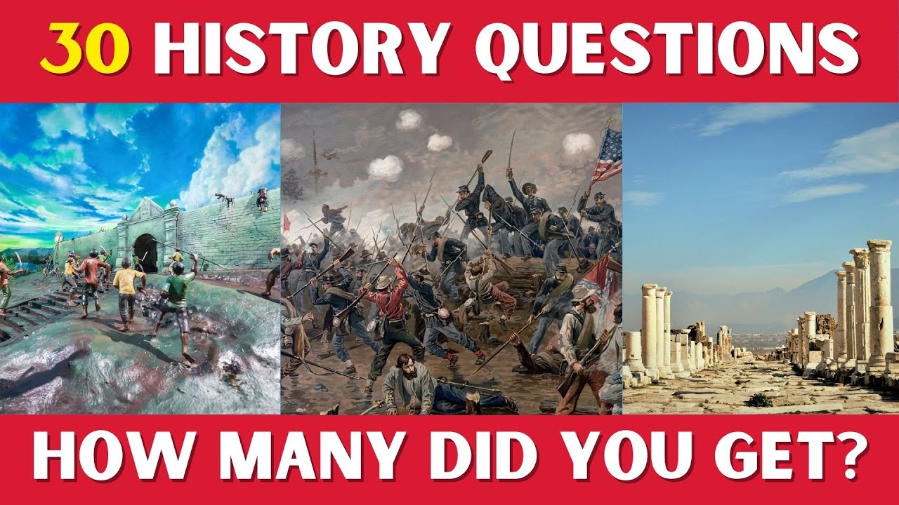 Ultimate History Quiz Challenge! - YouTube