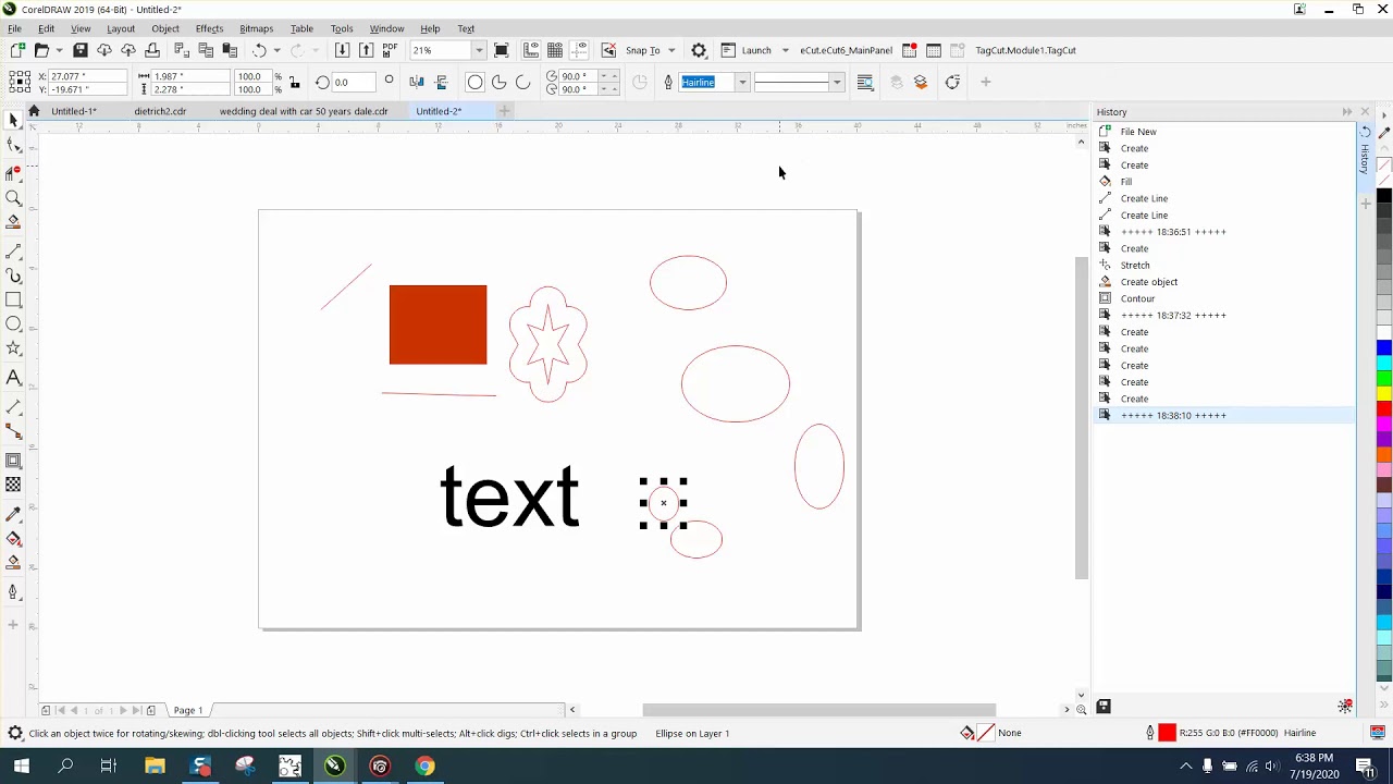 Corel Draw Tips & Tricks Undo Marker Macro - YouTube