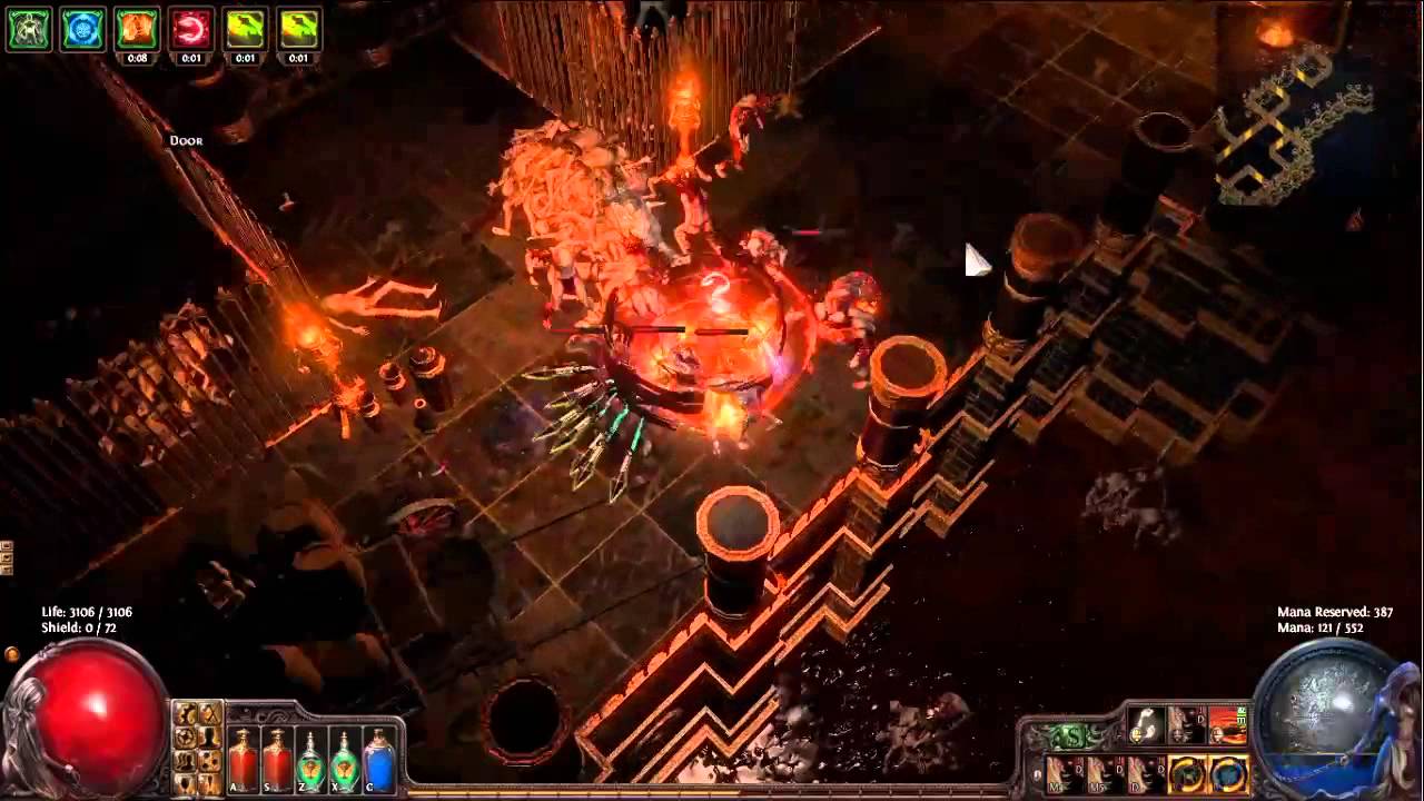 Path of Exile - DonaldF's Cyclone Ranger Lunaris3 run [PoE] - YouTube