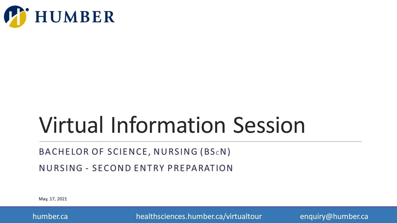 Bachelor of Science, Nursing (BScN) & Second Entry program information ...