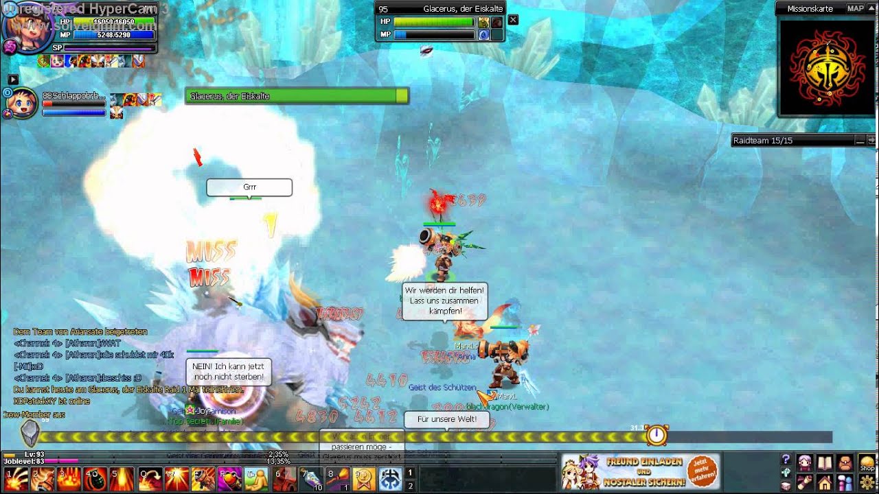 Nostale Glace Raid (Sp6 Raid) - YouTube