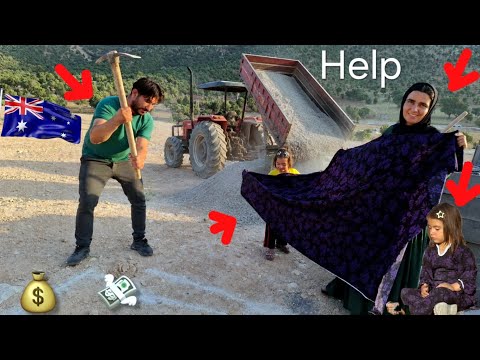 Incredible Help That Shocked Everyone | Building a Toilet in the Zagros Mountains