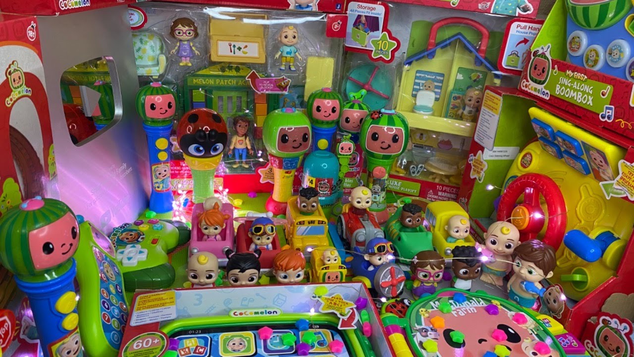 HELLO! GOOD DAY! HAPPY WENESDAY! 💚 AMAZING COCOMELON TOYS COLLECTION ...