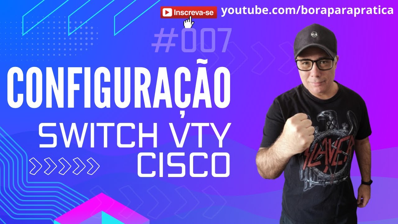 🛰️ Configuração do VTY no Switch Cisco 2960 do Cenário A do Curso de ...