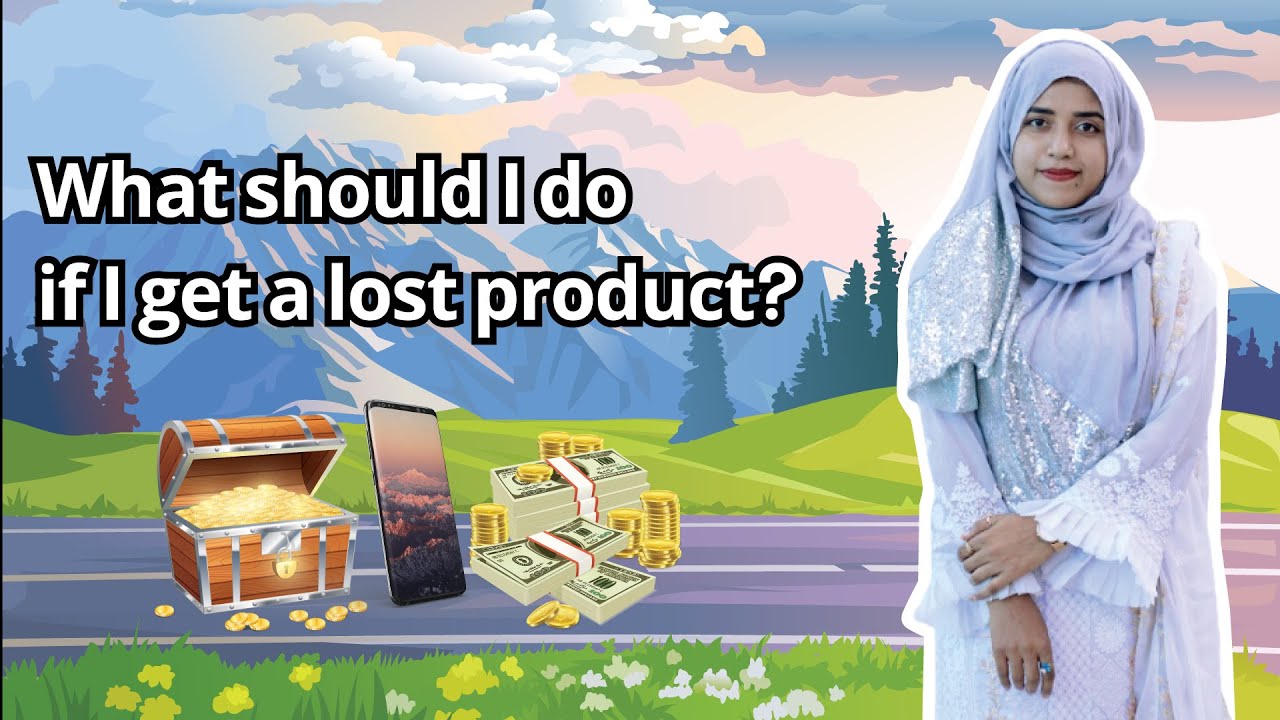 What should we do if any lost product e found ? - YouTube