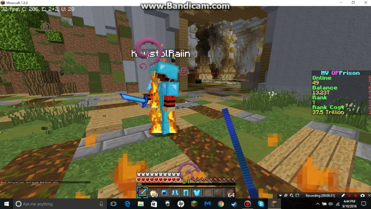 Mineverse OP prison hacker - YouTube