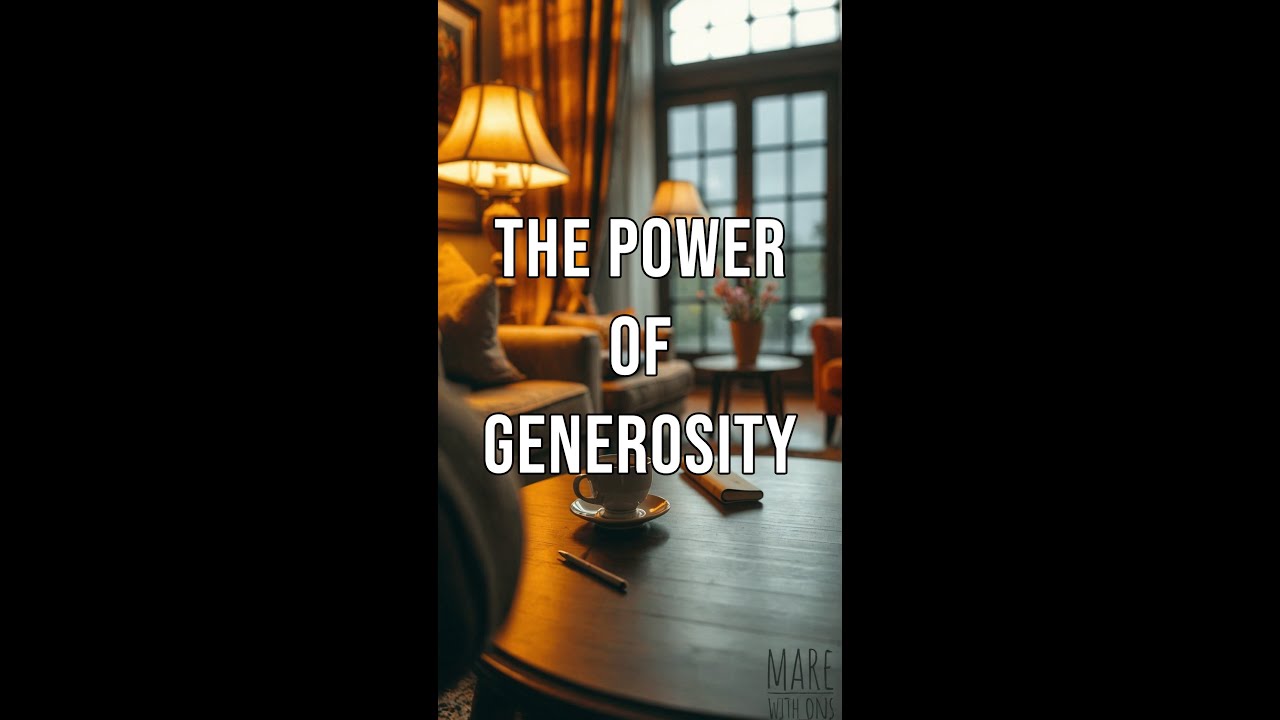 The Power of Generosity #generosity #kindness #payitforward #community ...