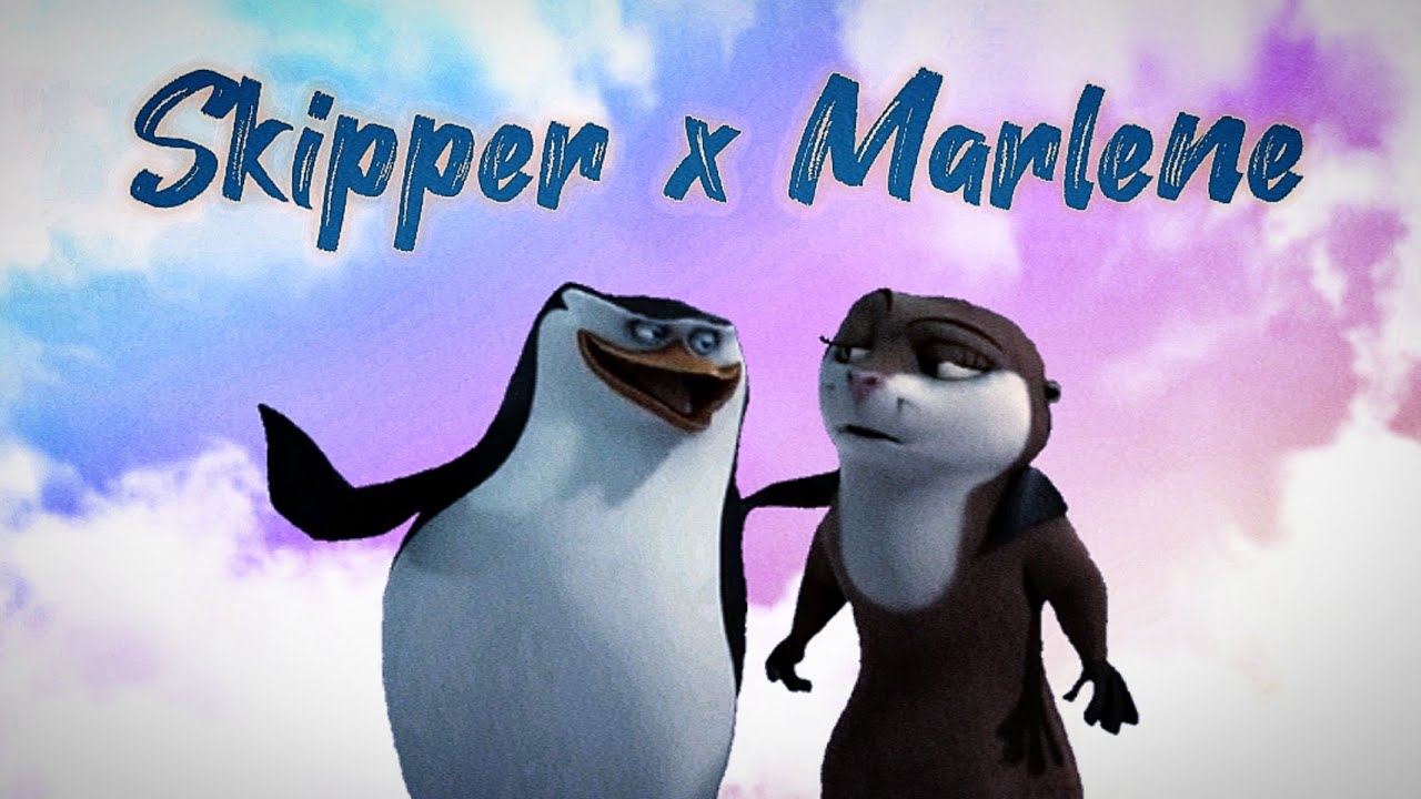 Penguins Of Madagascar Skipper And Marlene Kissing