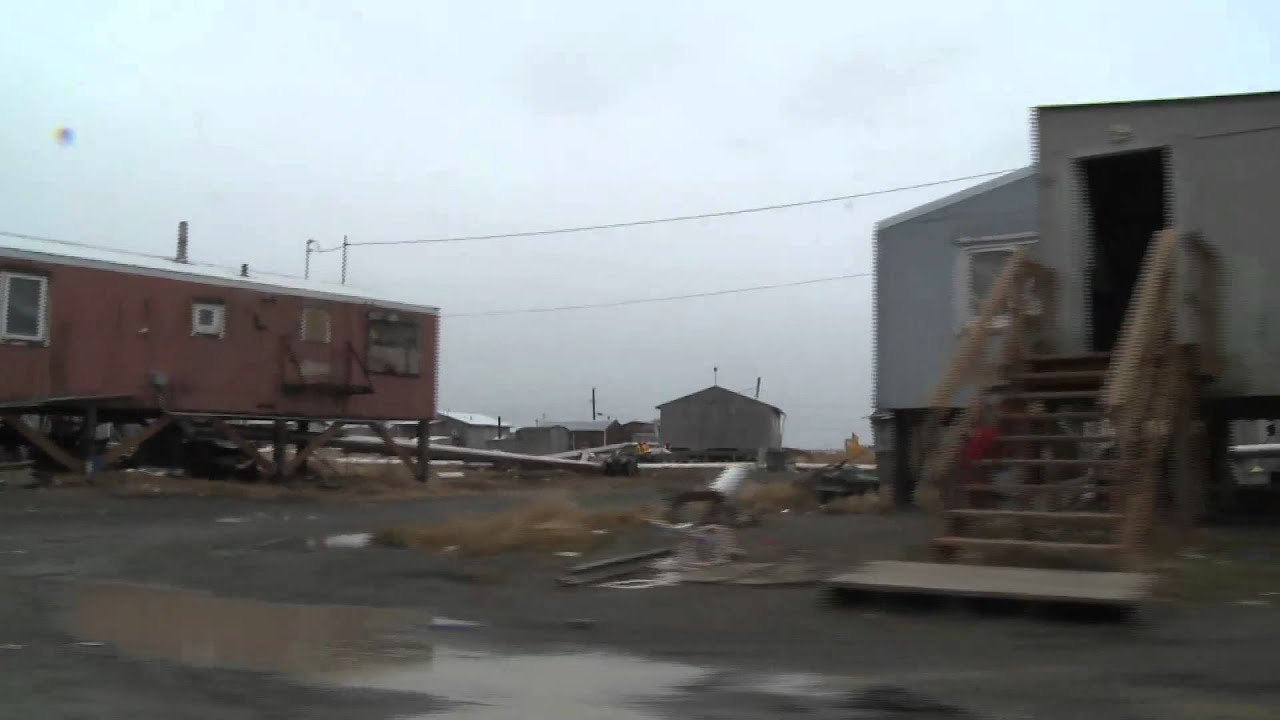 Local conditions in Quinhagak, Alaska - YouTube