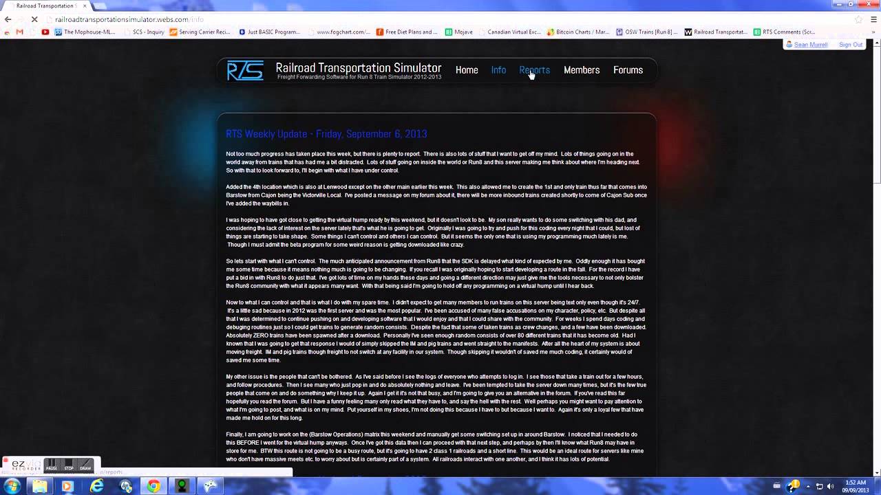 RTS website tutorial version 2 - YouTube