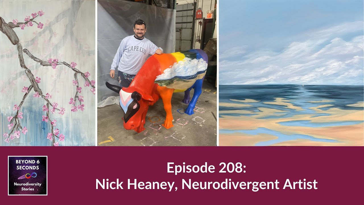 Art, neurodivergence and self-discovery – with artist Nick Heaney - YouTube