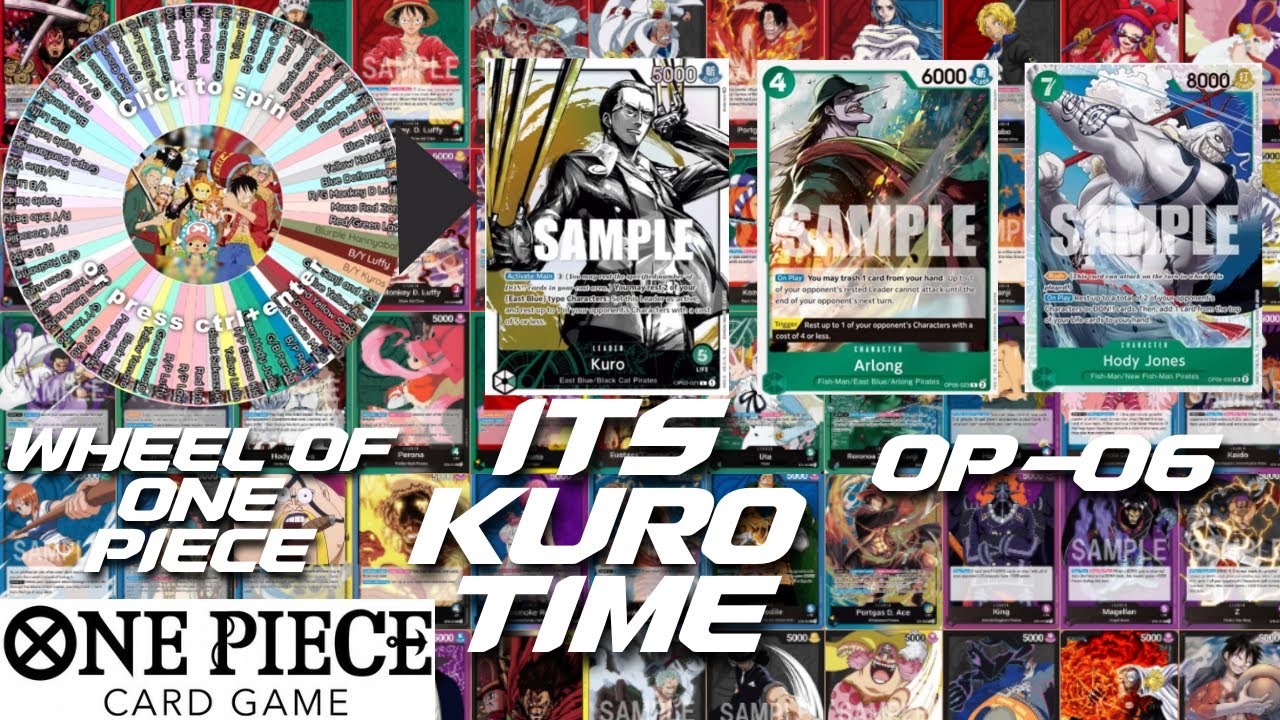 Kuro In OP-06 ??? Surprising Results !! - One Piece TCG Sim Gameplay ...
