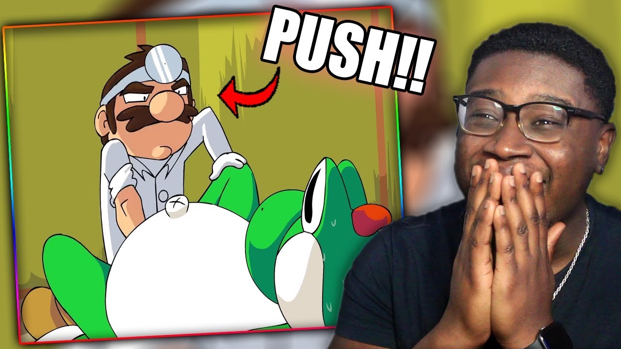 YOSHI GIVES BIRTH! | Yoshi Drops Reaction! - YouTube