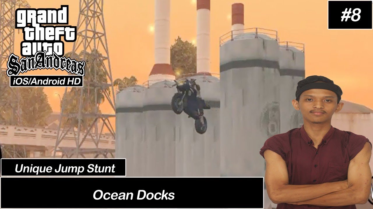 Unique Jump Stunt - Ocean Docks | GTA San Andreas - YouTube