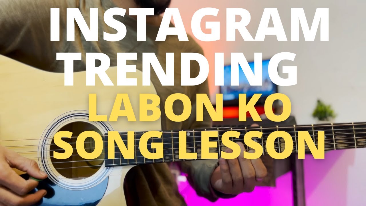 Labon Ko Song KK | Guitar Lesson | Trending Instagram Song - YouTube