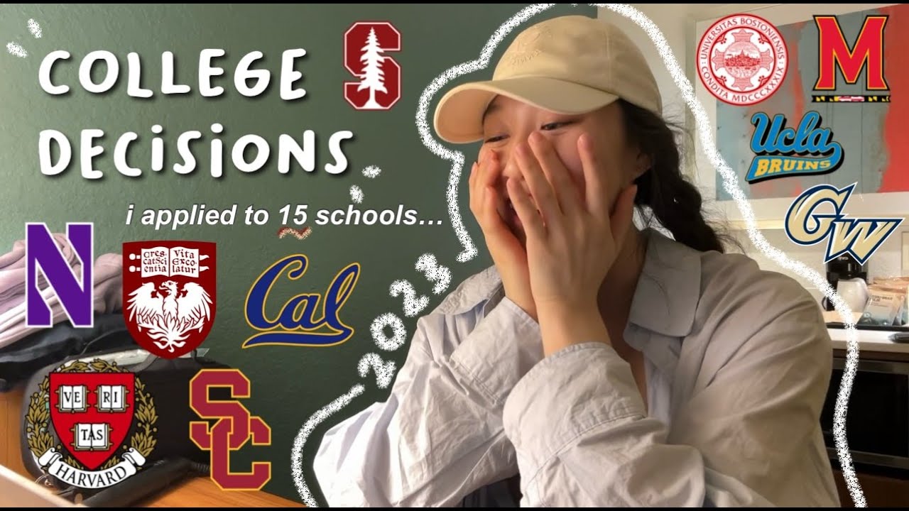 COLLEGE DECISION REACTIONS 2023 // ivies, top 20s, ucs, only 2 safeties ...