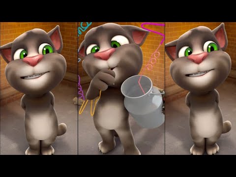 Talking Tom Cat Milkshake Gameplay Editing - YouTube