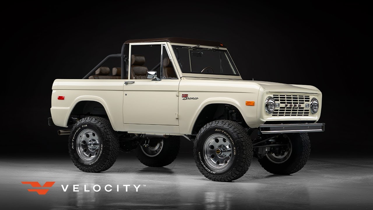 Classic Ford Bronco | 1977 Wimbledon White Bronco by Velocity ...