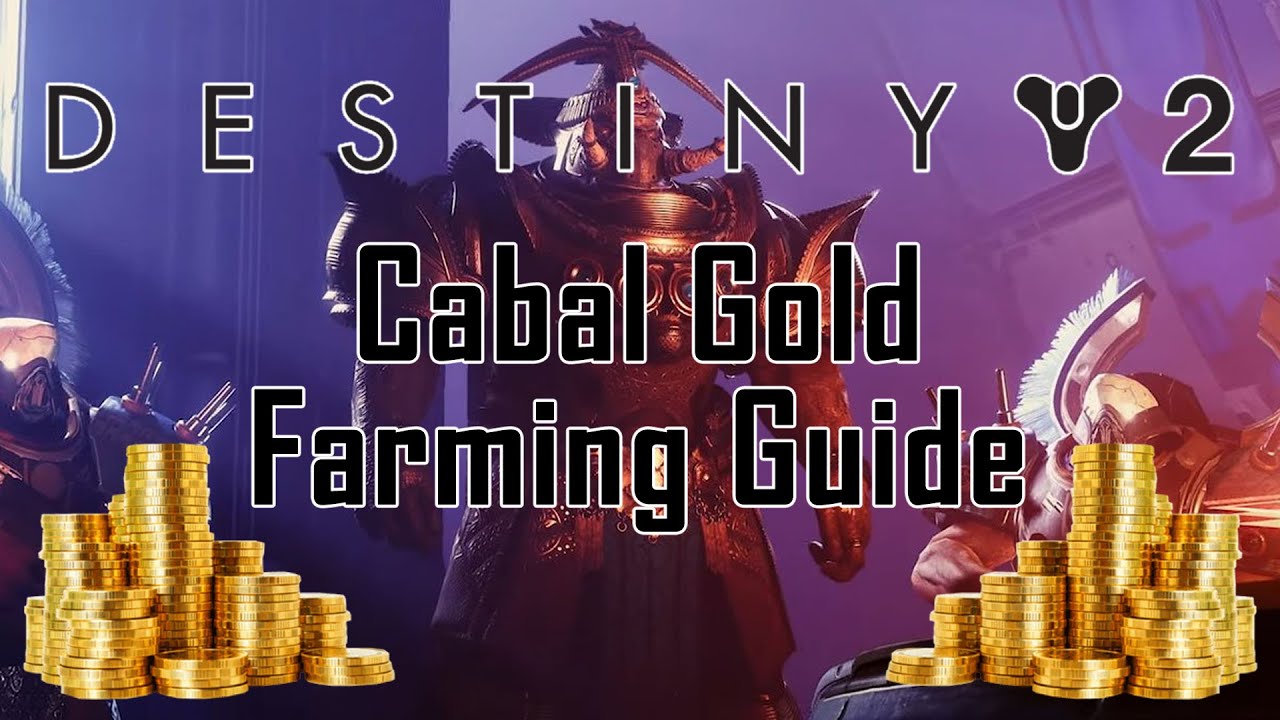 Cabal Gold Farming Guide - Destiny 2 - YouTube