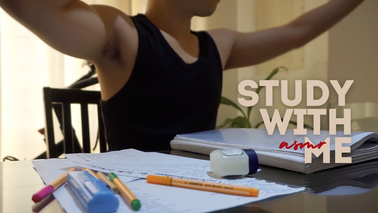 asmr study with me | soft whispers - YouTube