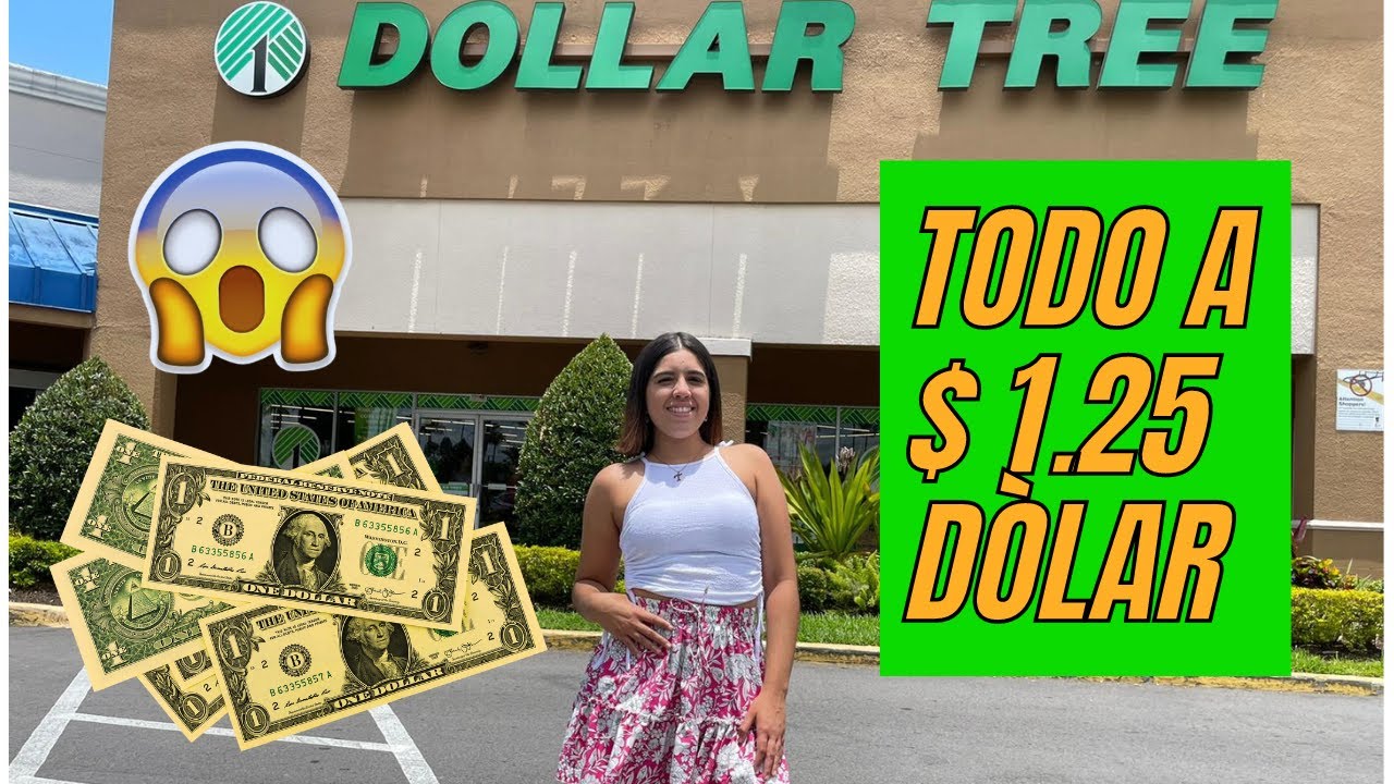 ¿Que se consigue en la tienda TODO A $1 DÒLAR EN USA? - DOLLAR TREE USA ...