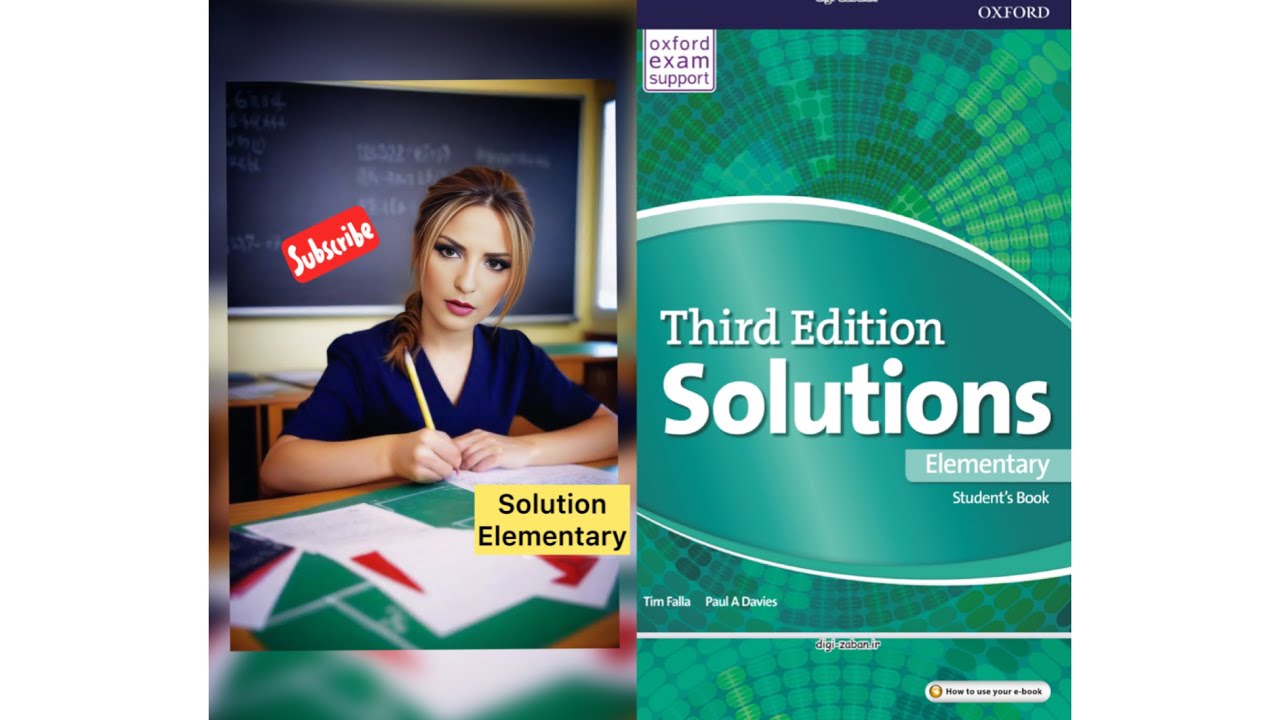 Learn english with Solution Books:(Solution-Elementary-unit1-1H-part2 ...