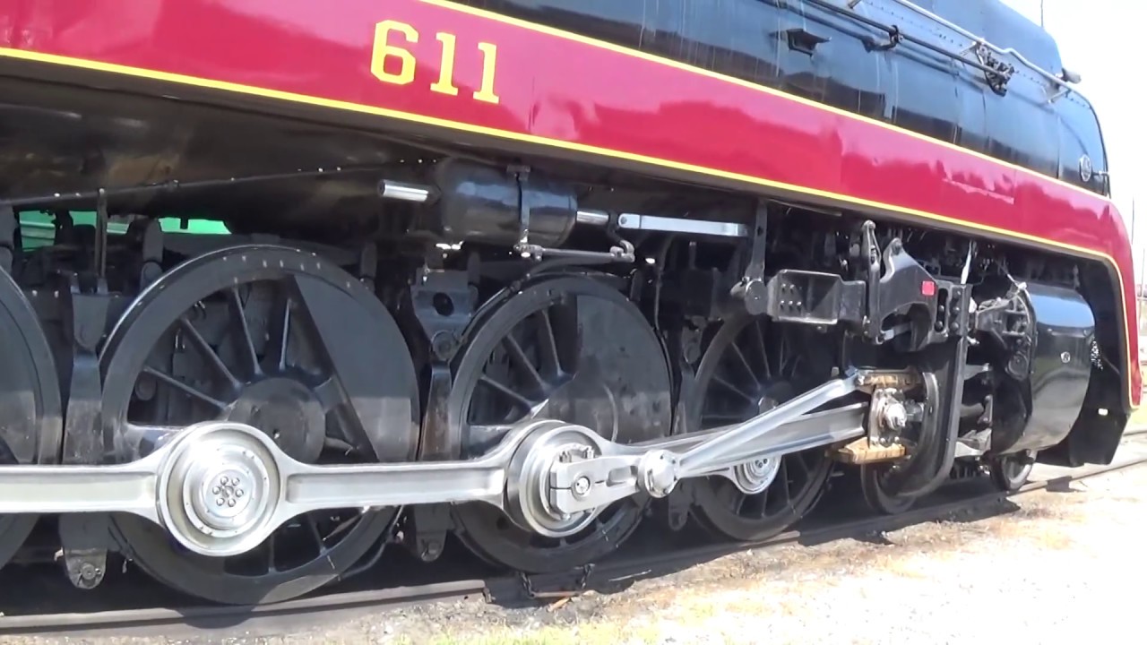 N&W 611 @ the Virginia Museum of Transportation on Labor Day 9/5/16 ...