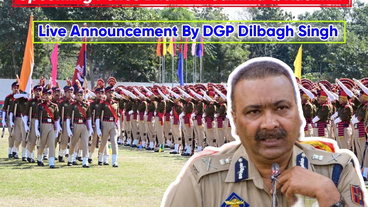 JKP Police Upcoming Recruitment 2024 | Constable & Sub Inspector | DGP ...