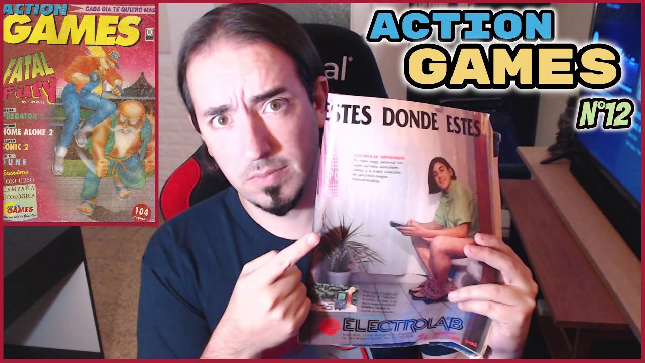 💥ACTION GAMES N°12 - REVISTAS RETRO💥 - YouTube